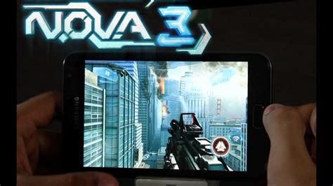Nova 3 Android Gameplay On Samsung Galaxy Note Gameloft Near Orbit