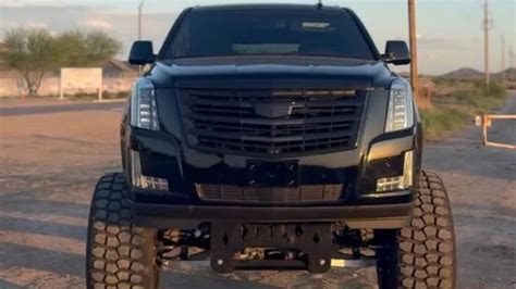 Your Life Has Been Lacking A Cadillac Escalade Monster Truck