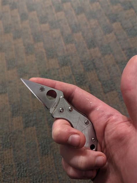 Ive Been Using The Spyderco Spin For 10 Years For Work For A Secondary