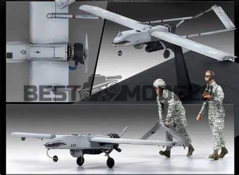 Збірна модель 135 БПЛА Usarmy Rq 7b Uav Academy 12117 Ac12117
