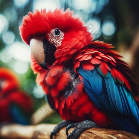 An Image Of A Red Feathered Parrot Photo  Free Download Pikbest