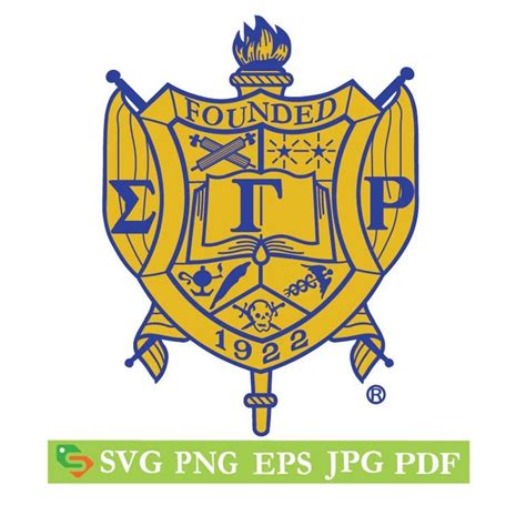 Sigma Gamma Rho Svg Etsy