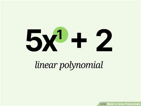 How To Solve Polynomials 13 Steps With Pictures Wikihow