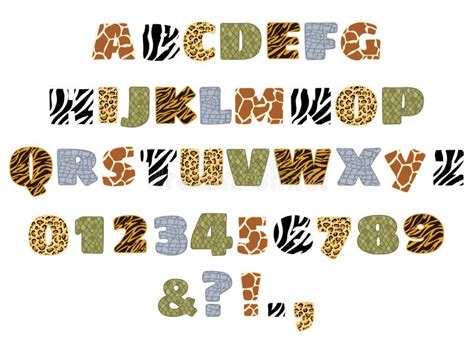 Jungle Themed Printable Letters Jungle Themed Printable Alphabet