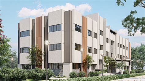 Administration Block Elevation Design Behance