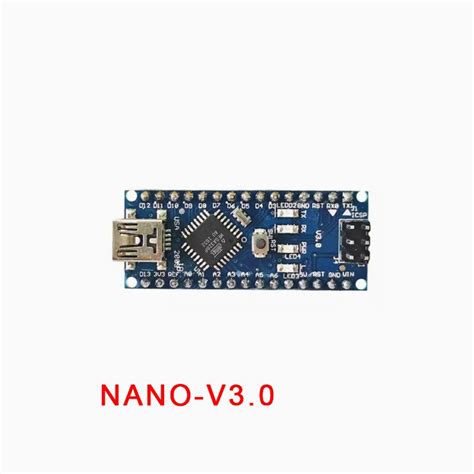 Arduino Nano V 30 Mini Usb Atmega328p Ch340 запаяна гребенка ардуино