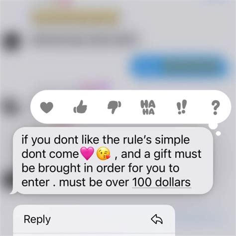 Woman Texts Her Friends Ridiculous Rules For Her Birthday Party Yourtango