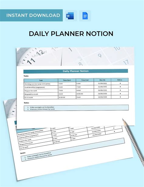 Free Time Blocking Templates To Edit Online