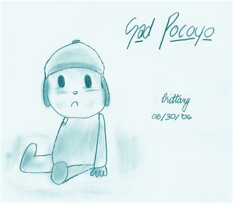 Sad Pocoyo By Beanypop On Deviantart