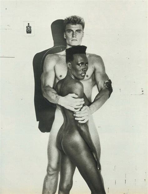 Dolph Lundgren Grace Jones 8x10 Picture Celebrity Print Ebay
