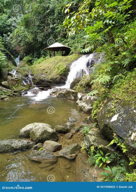 El Cielo De Las Naturalezas De Borneo Imagen De Archivo Imagen De Cascada Borneo