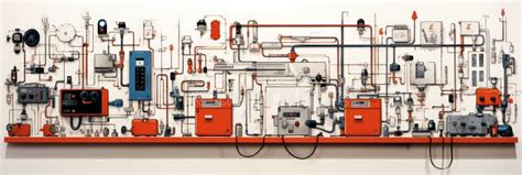 Simplified Wiring Diagram Illustrating Connections Of Household