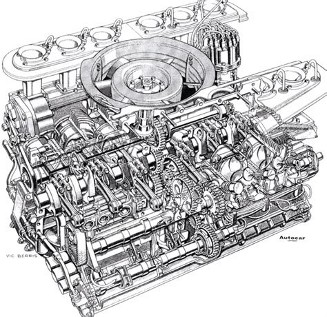 The Amazo Effect The Cutaway Diagram Files Porsche 917 Engine By Vic
