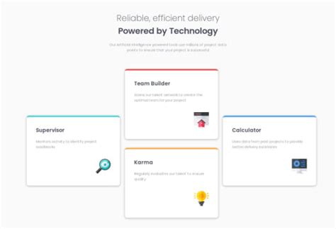 Frontend Mentor Four Card Feature Section Using Html Css Flexbox Grid