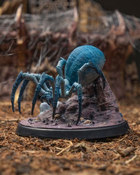 Giant Spider Miniature For Dnd Phase Spider Miniature Dnd Figure For Pathfinder Minis For
