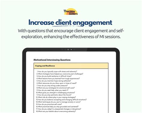 Motivational Interviewing Therapy Cheat Sheets — Therapy Sisters