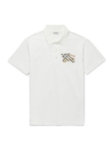 Burberry Cotton Polo Shirt Burberry