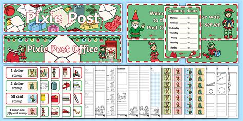 Christmas Pixie Post Role Play Pack Teacher Made Twinkl