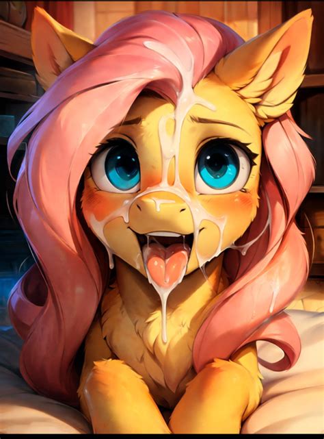 Rule 34 Ai Generated Cum Cum On Face Female Feral Feral Fluttershy