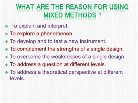 Mixed Method Research Pptx
