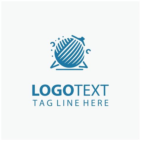 Yarn Logo Illustration Premium Ai Generated Vector