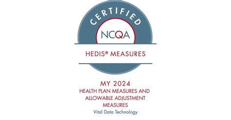 Vital Data Technology Achieves Ncqa Certification For Hedis