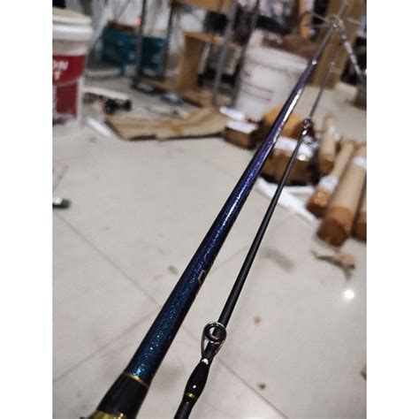 Jual Joran Daido Snapper Solid Carbon 702 Joran Ultralight Ring Pelangi Shopee Indonesia