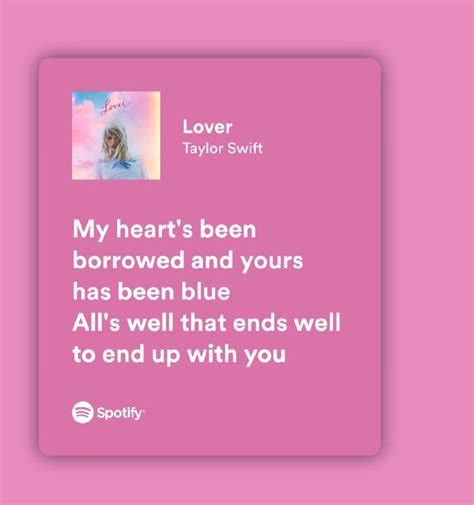 Taylor Swift Lover Playlist