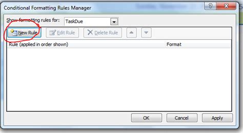 Conditional Formatting For Subform Or Datasheet Form