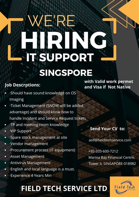 Mian Muhammad Asif On Linkedin Hiring Jobsinsingapore