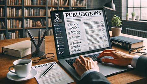 Publications How To List Them In A Comprehensive Cv