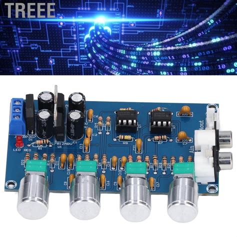 Treee Ne5532 Pre Amplifier Tonality Controller Treble และ Bass