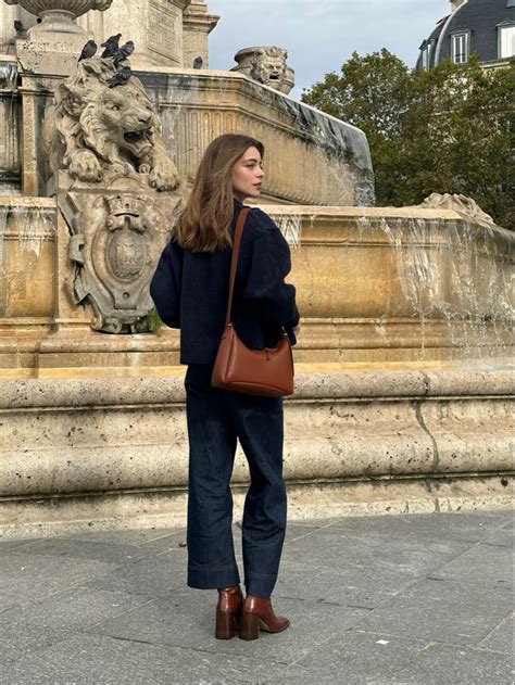 Navy Brown Style Fall Outfits Fashion Outfits