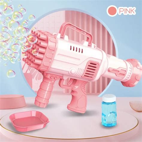 Conusea 32 Hole Rocket Boom Bubble Gun Rocket Boom Bubble Gun