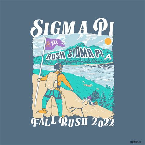 Nature Peak Fall Rush Shirt Sigma Pi Merch Fresh Prints