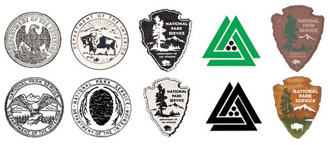 Tracing The History Of National Park Service Emblems Through Visitor Guides From Qt Luongs Blog