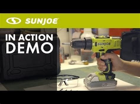 24v Dd Lte Sun Joe 24 Volt Lithium Ion Cordless Drill Driver Rsunjoe