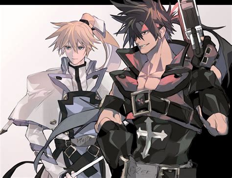 Sol Badguy And Ky Kiske Guilty Gear And 1 More Drawn By Semiowari