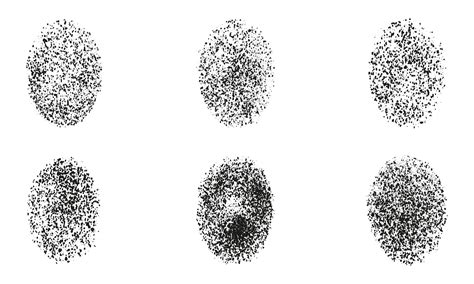 Grunge Spray Set Noise Grainy Stain Retro Texture Black Splatter