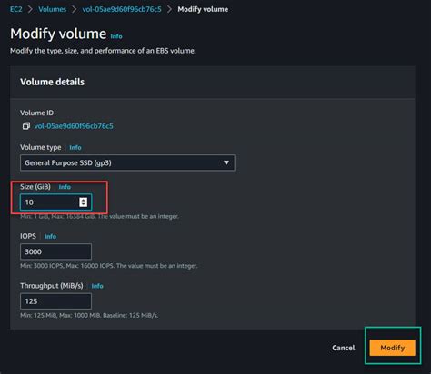 thay đổi dung lượng amazon ebs volume hiệp phạm blog