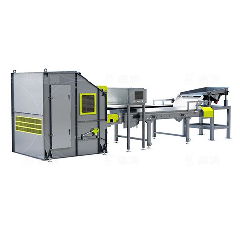 Glass Recycling Sorting Line With Color Shape And Size Sorting