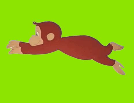 Curious George Running  By Princesscreation345 On Deviantart