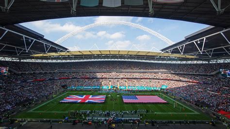 Nfl London How Many Games Have Been Played At Wembley Stadium How