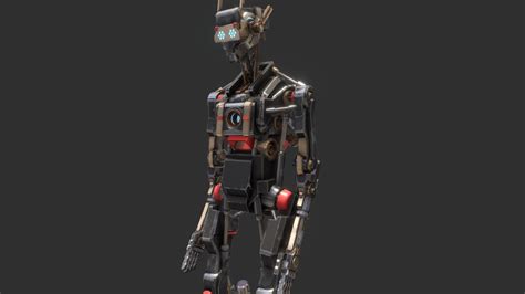 Digitigrade Droid 3d Model By Midé Olumide 5eb3287 Sketchfab