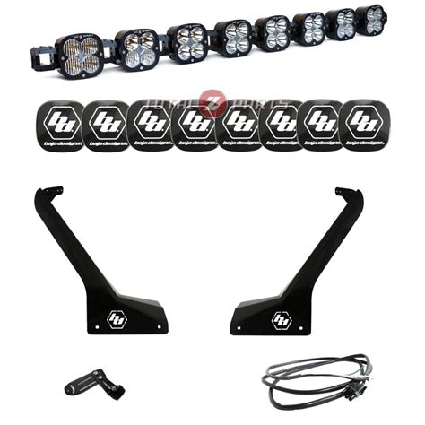 Baja Designs® 8 Xl Linkable Led Roof Light Bar Upfitter Kit Jeep