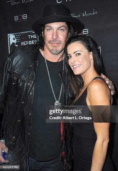 Founder Of The Heroes Project Tim Medvetz And Guest At The Hollywood