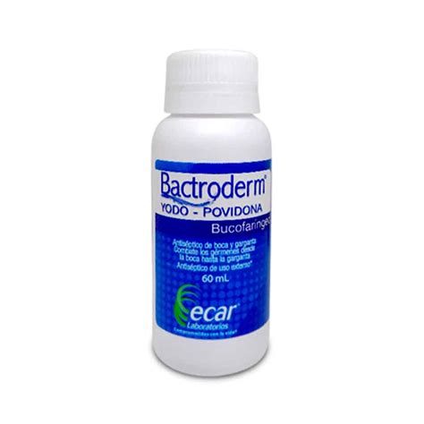 Bactroderm Bucofaríngeo X 60ml Drogas Económicas