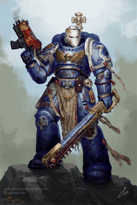 Malum Caedo Crosses The Rubicon Primaris By Me R Imaginarywarhammer