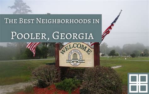 The Best Neighborhoods In Pooler Georgia Heather Murphy Real Estate Group