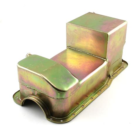 Ford 351w Windsor Fox Body Fabricated Dual Sump Oil Pan Pickup